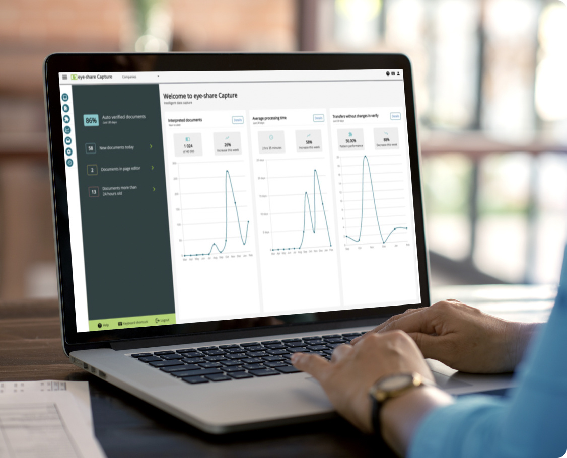 eye-share Capture | Smartere digitalisering av fakturaer og dokumenter